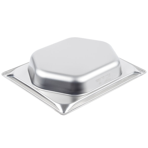 Vollrath 3102220 Super Pan 1/2 Size 2 1/2" Deep Super Shape Stainless ...
