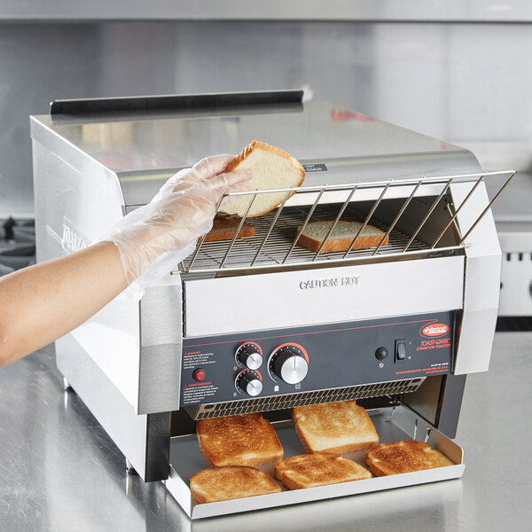 Hatco TQ-1800H Toast Qwik Conveyor Toaster - 3" Opening, 240V
