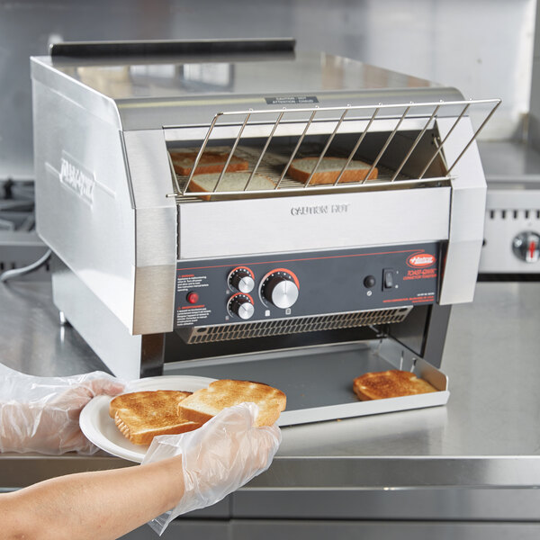 Hatco TQ-1800H Toast Qwik Conveyor Toaster - 3" Opening, 240V