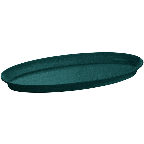 Tablecraft CW2210HGNS Hunter Green with White Speckle Cast Aluminum ...