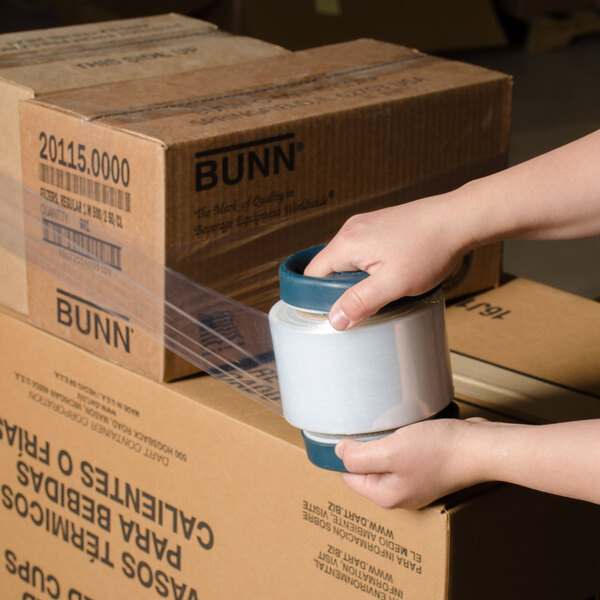 3" x 1000' 80 Gauge Stretch Banding Film / Pallet Wrap / Stretch Film ...