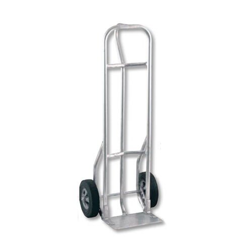 Harper 900 lb. Loop Handle Aluminum Hand Truck with 10" x 2 1/2" Solid ...