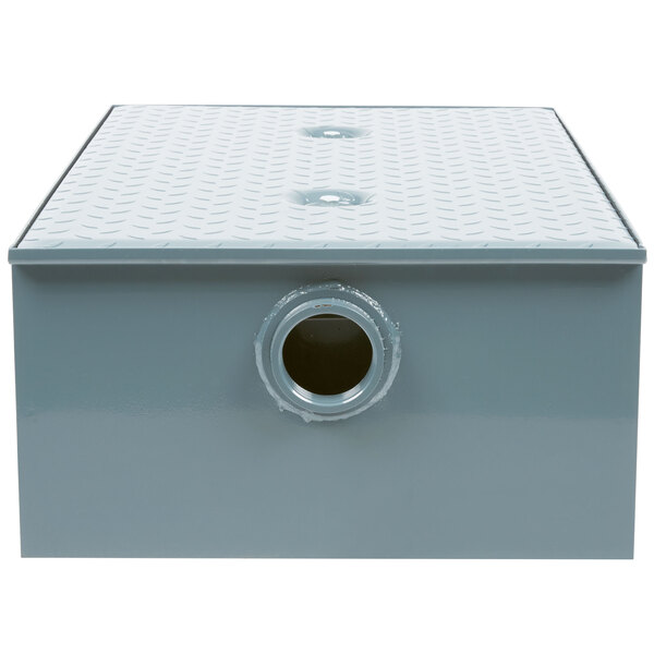 Watts WD-20-L-THD 40 lb. Low-Profile Grease Trap with Threaded Connections