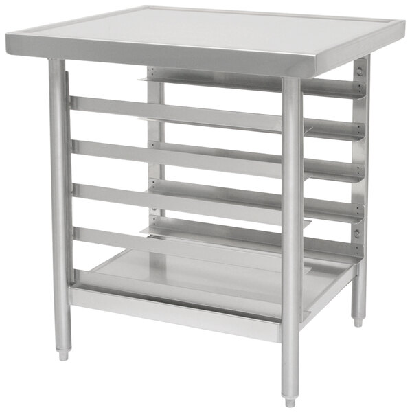 Eagle Group T3030SEM-ST 30" x 30" Stainless Steel Slicer Table