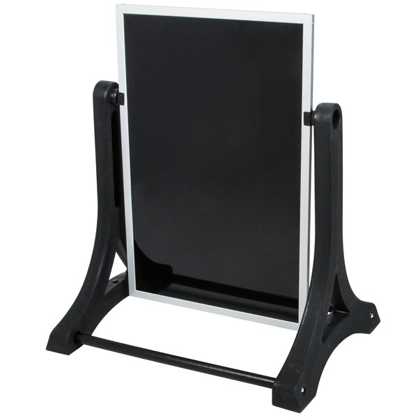 Aarco ROC-2 The Rocker Two Sided Markerboard with Stand - 24" x 36"