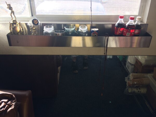 Steelton Stainless Steel Single Tier Speed Rail - 24"