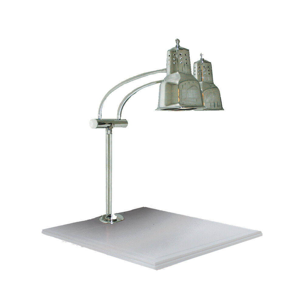 Hanson Heat Lamps EDL-WB Economy Dual Lamp 11" x 18" Carving Station ...