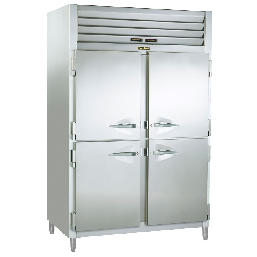 Traulsen ADT232WUT-HHS 45 Cu. Ft. Two Section Half Door Reach In ...