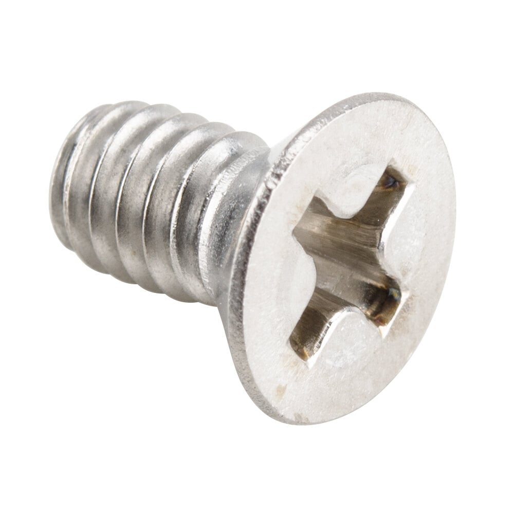 nemco-45121-stainless-steel-8-32-x-5-16-screw-for-shredder-assembly