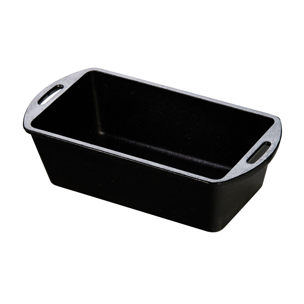 Lodge L4LP3 Pre-Seasoned Cast Iron Loaf Pan