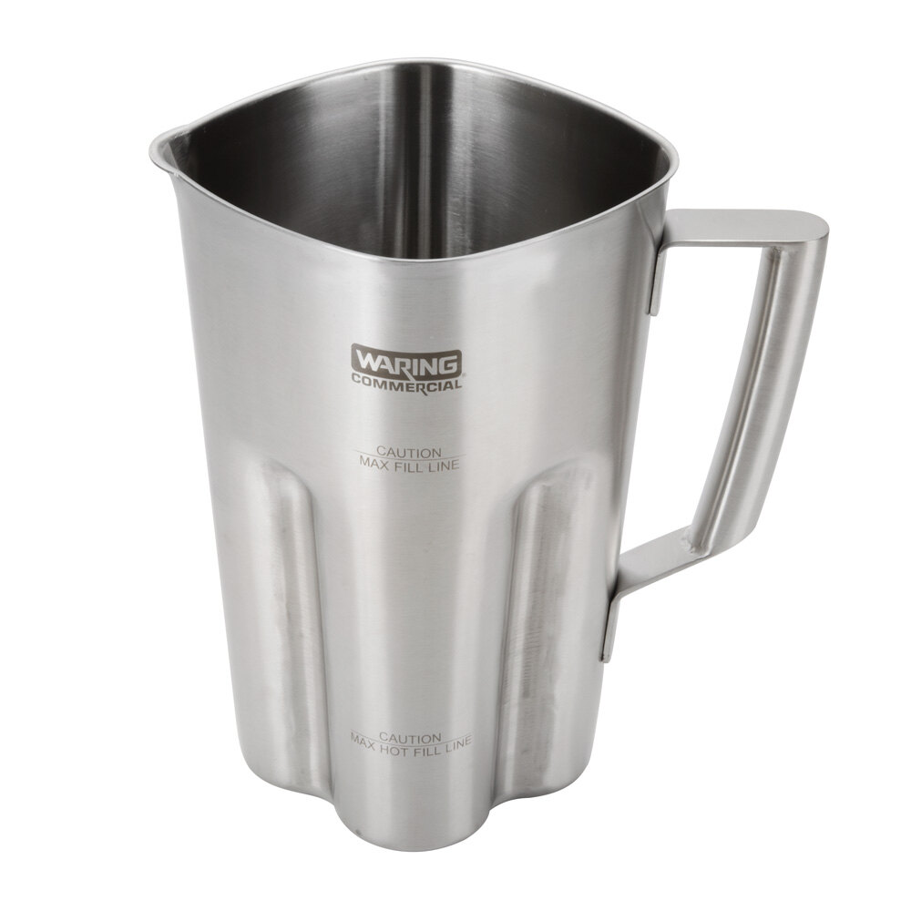Waring 24661 32 oz. Stainless Steel Jar for Blenders
