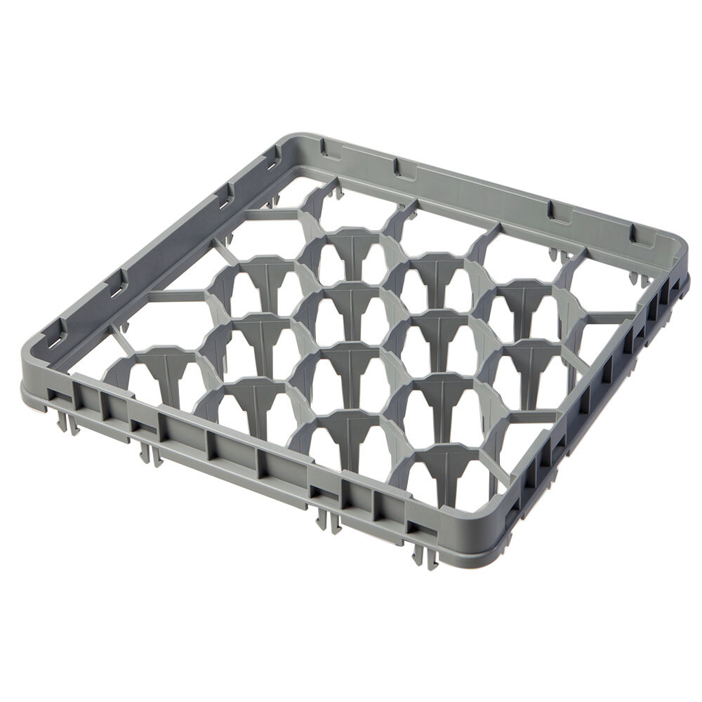 Cambro 20GE1151 20 Compartment Soft Gray Full Drop Full Size Glass Rack ...