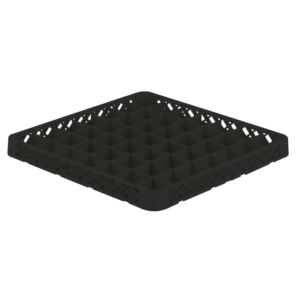 Vollrath TRE-06 Traex® Full-Size Black 49 Compartment Glass Rack Extender