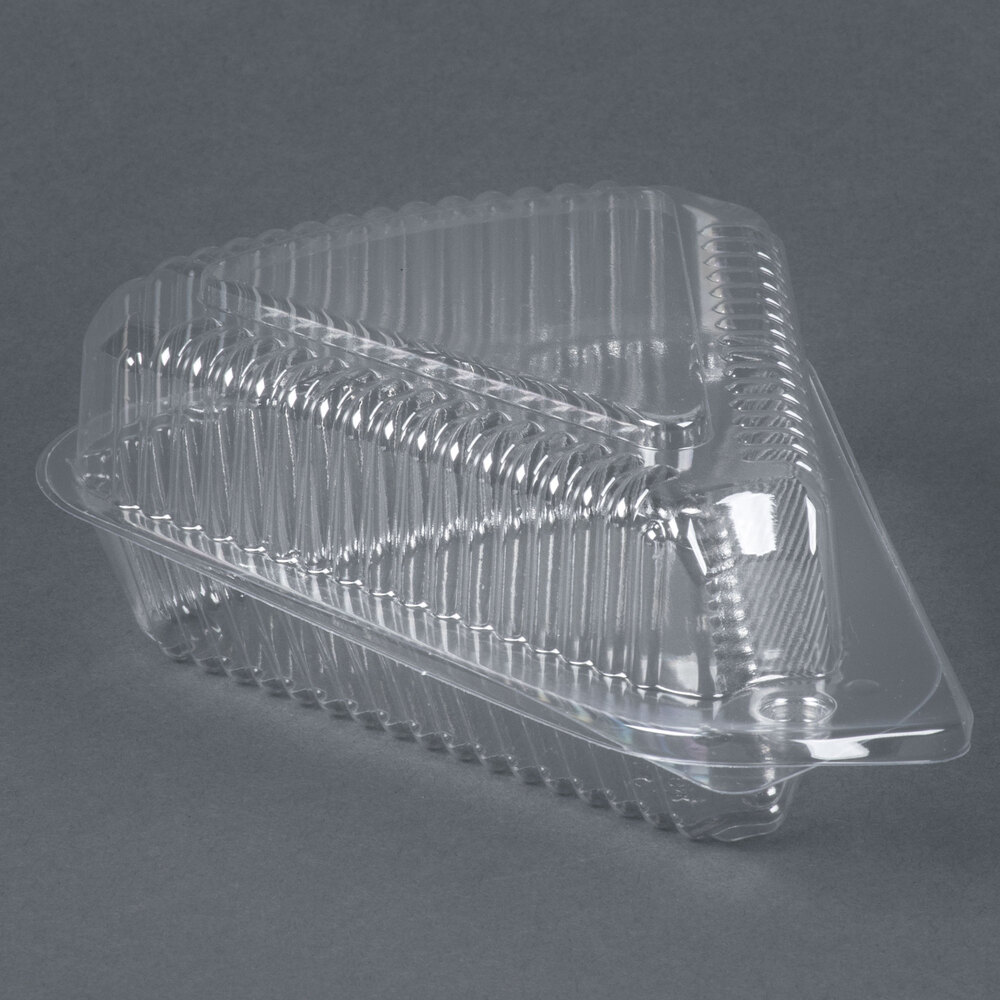 Par Pak 03200 5 3 8 X 4 3 8 X 2 1 2 Clear OPS Wedge Single Slice Pie