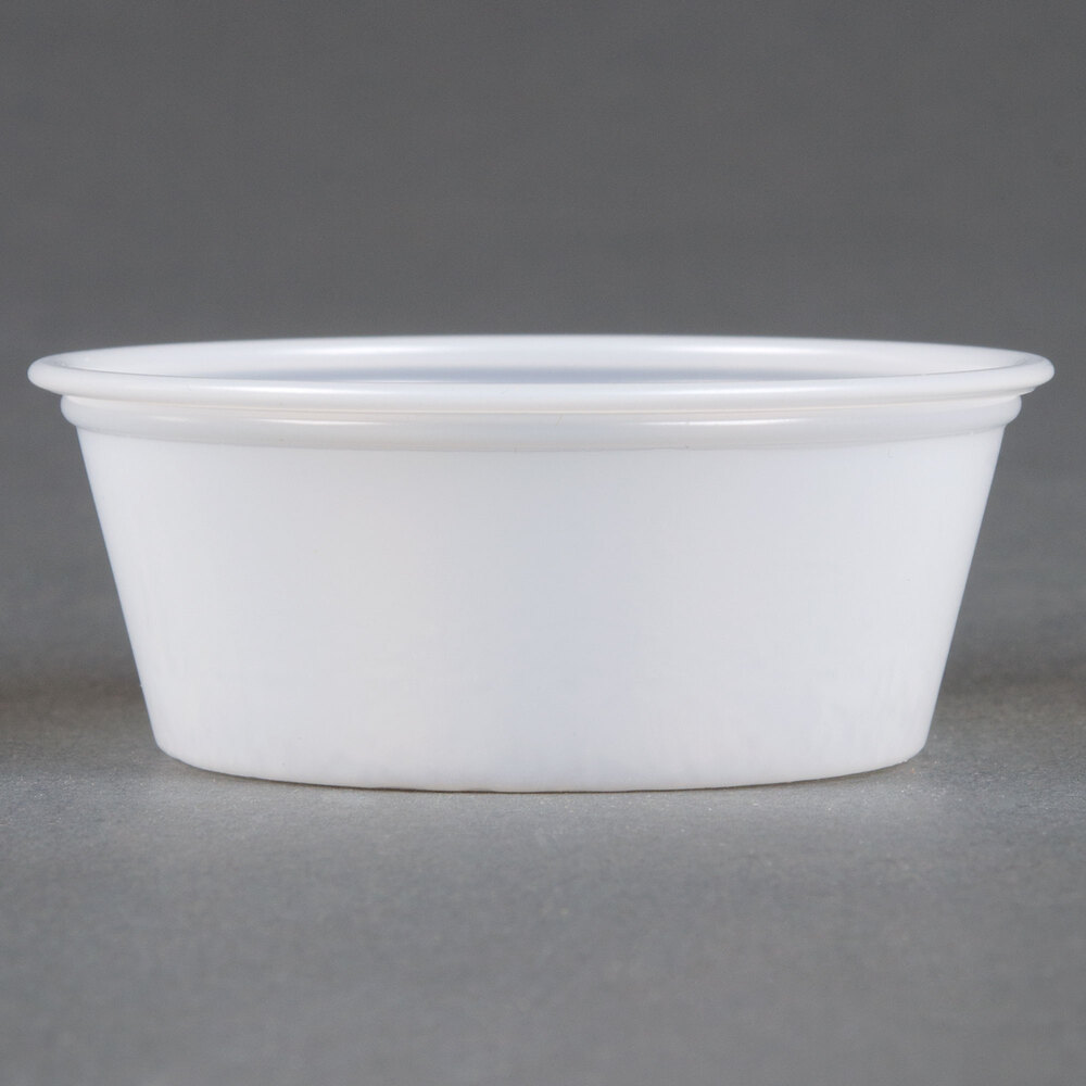 Dart Solo P150N 1.5 oz. Translucent Polystyrene Souffle / Portion Cup ...