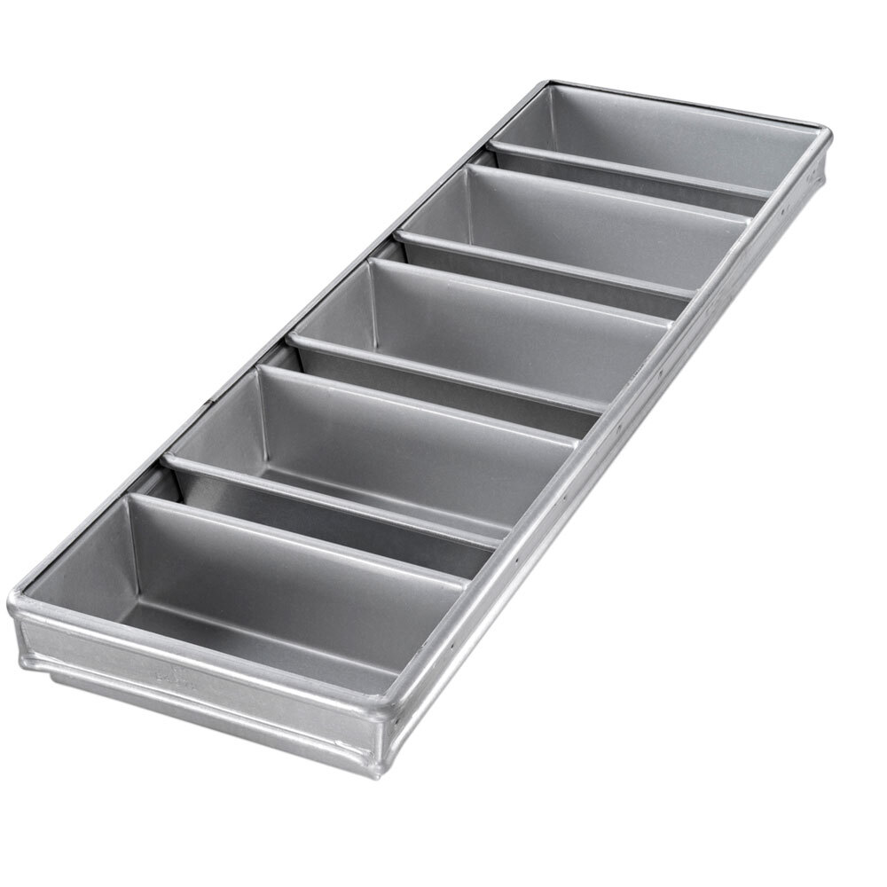 Chicago Metallic 44575 1/2 lb. 5-Strap Glazed Aluminized Steel Bread ...