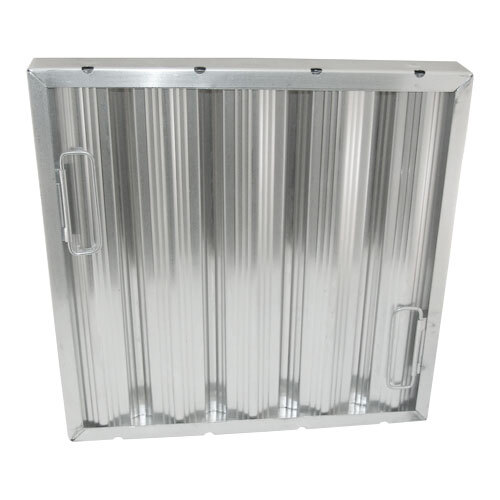 All Points 26-3885 16"(H) x 16"(W) x 2"(T) Stainless Steel Hood Filter ...