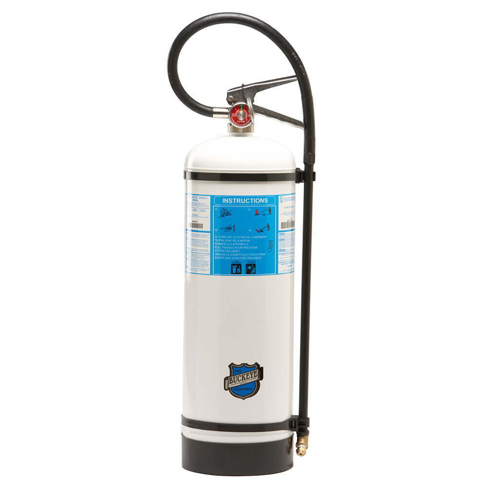 Buckeye 2.5 Gallon Water Mist AC Fire Extinguisher - Rechargeable ...