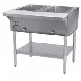 Eagle Group SHT2 Steam Table - Two Pan - Sealed Well, 208V