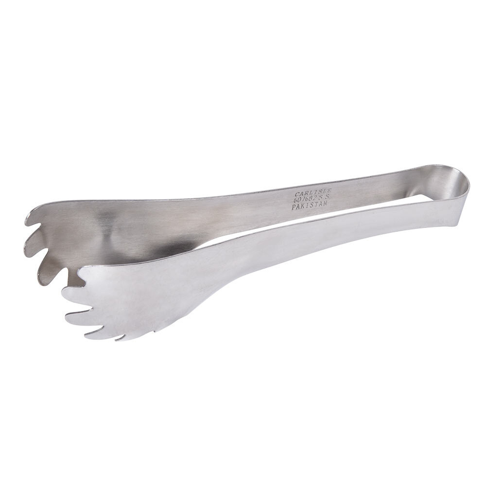 Carlisle 607682 Stainless Steel 8" Serving Tong
