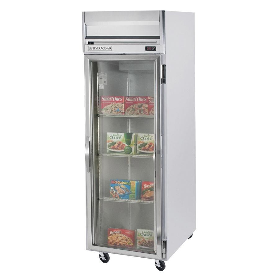 Beverage-Air HBF23HC-1-G Horizon Series 27" Glass Door Reach-In Freezer ...