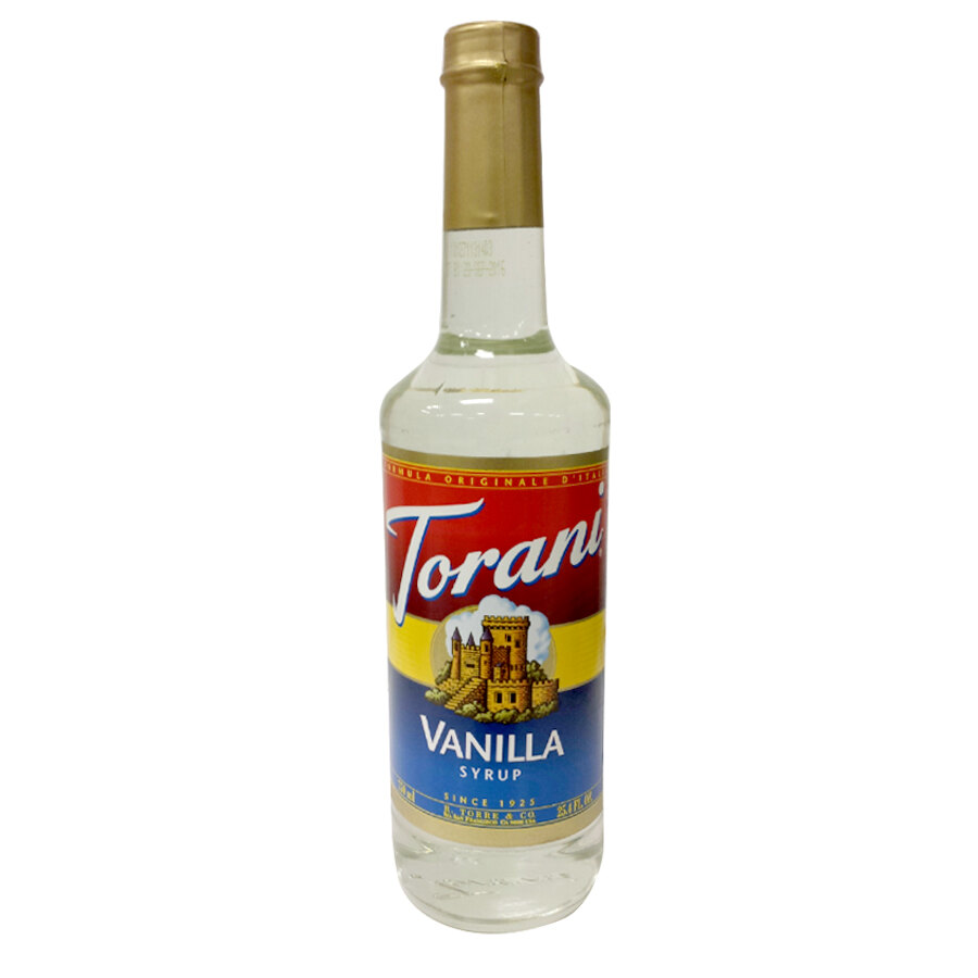 Torani 750 mL Vanilla Flavoring Syrup