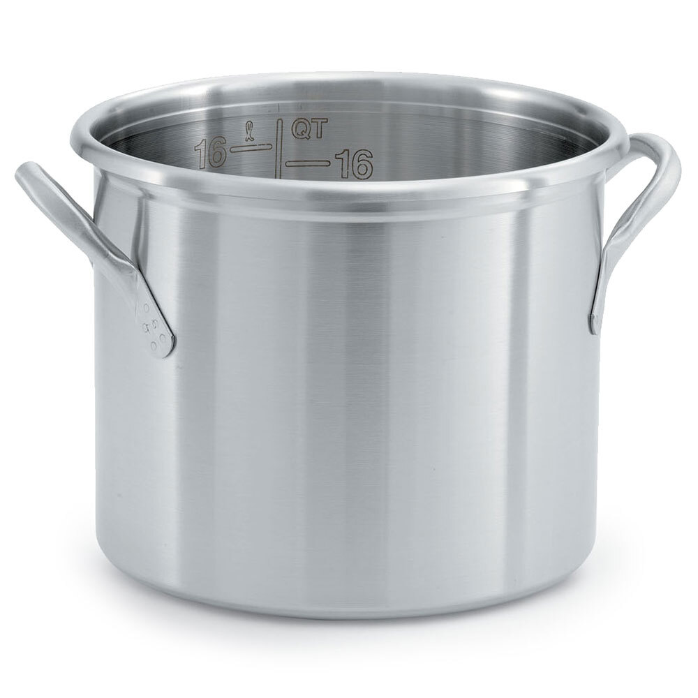 Vollrath 77560 Tri Ply 10 Qt Stainless Steel Stock Pot
