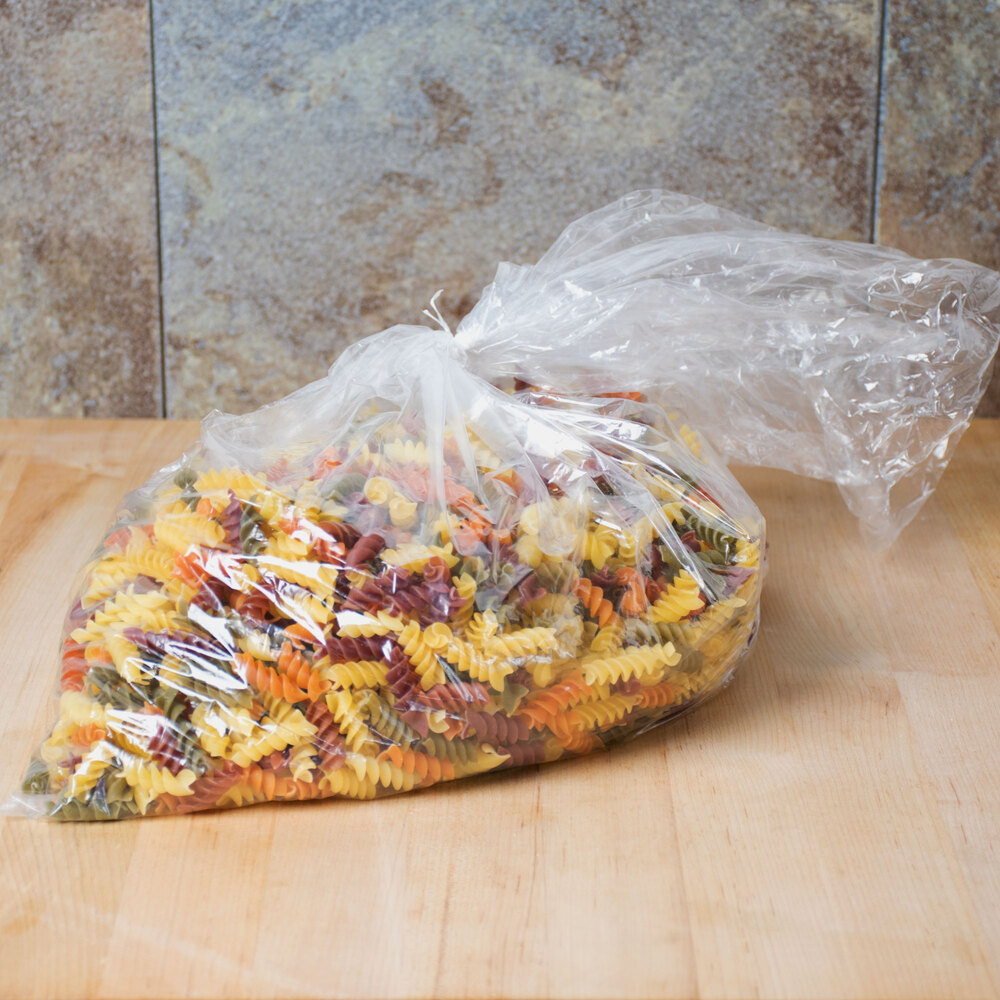 Choice 18" x 24" Plastic Food Bag On A Roll - 250 / Box