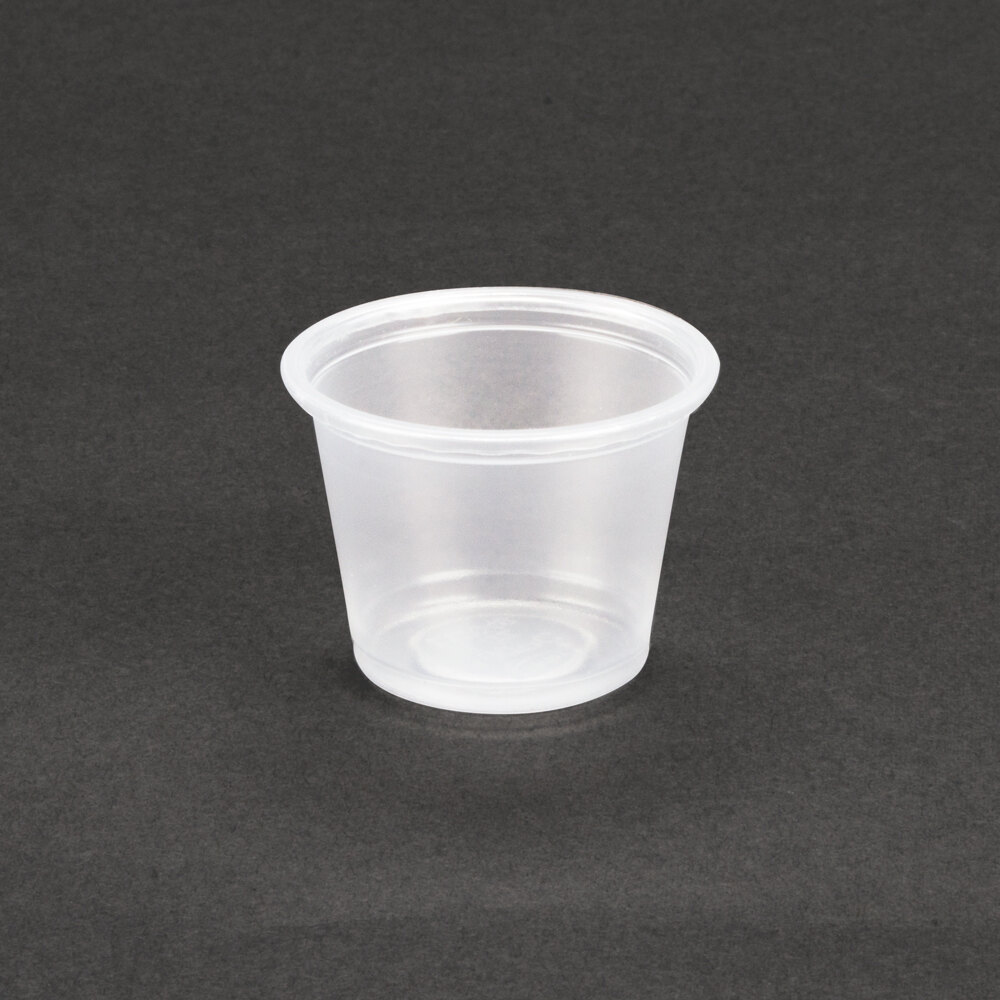 Dart Solo Conex 100PC 1 oz. Translucent Plastic Souffle / Portion Cup ...