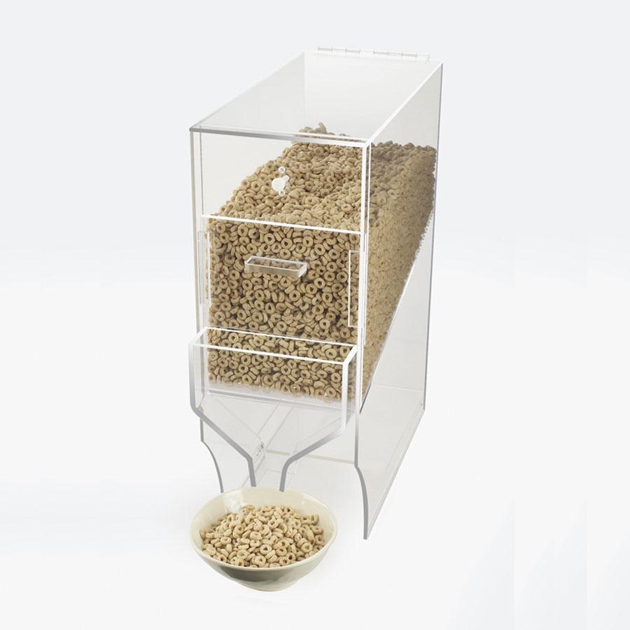 Cal-Mil 766 15.5 qt. Acrylic Bulk Cereal Dispenser