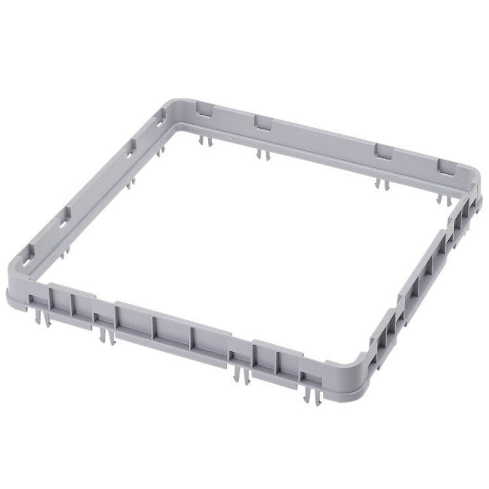 Cambro E3151 Soft Gray Full Size Open Camrack Extender