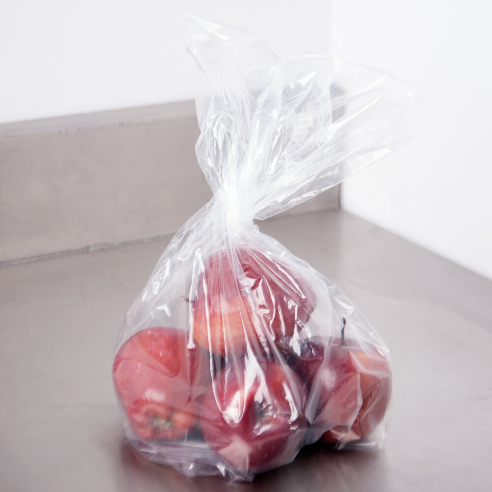 Plastic Food Bag 6" x 3" x 15" - 1000/Box