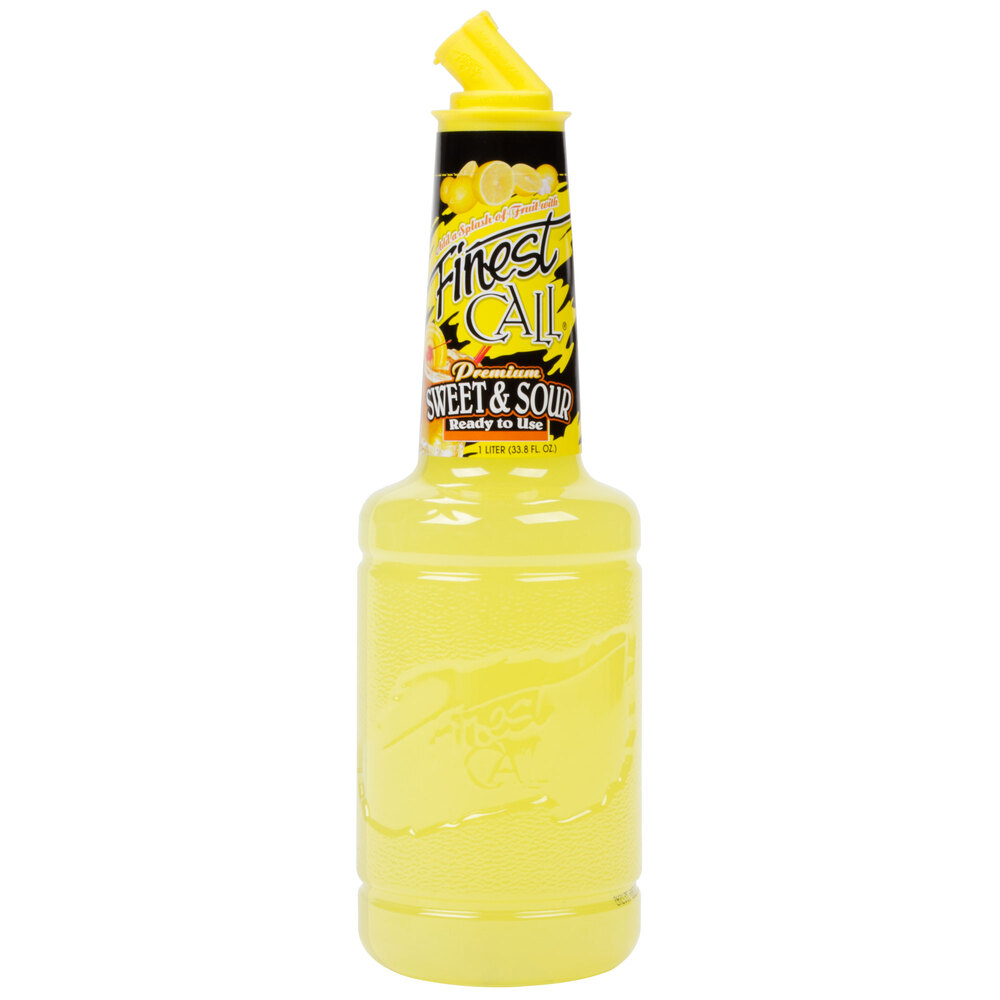 Finest Call Premium Sweet And Sour Drink Mix 1 Liter Finest Call Premium Sweet And Sour Drink Mix 1 Liter