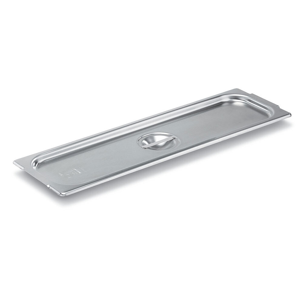 Vollrath 75050 Super Pan V Half-Size Long Solid Stainless Steel Steam ...