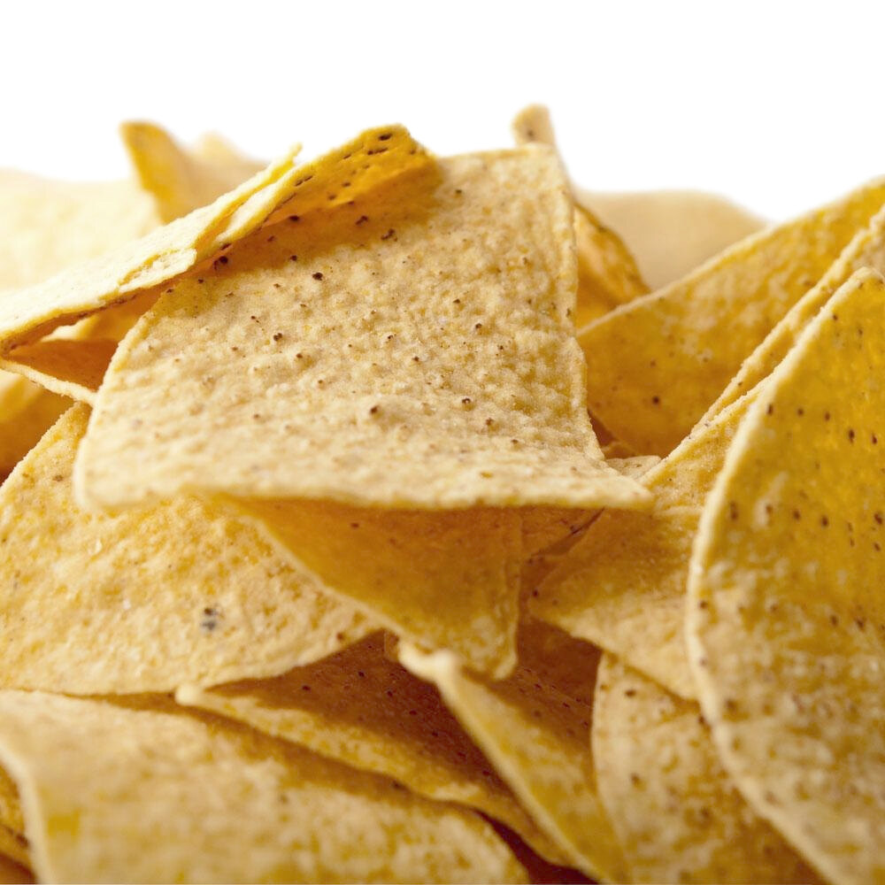 Snyder's of Hanover Yellow Triangular Corn Chips - (6) 1 lb. Bags / Case