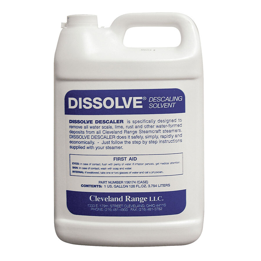 1 Gallon Cleveland 106174 Dissolve Boiler Delimer / Descaling Solvent 6 ...
