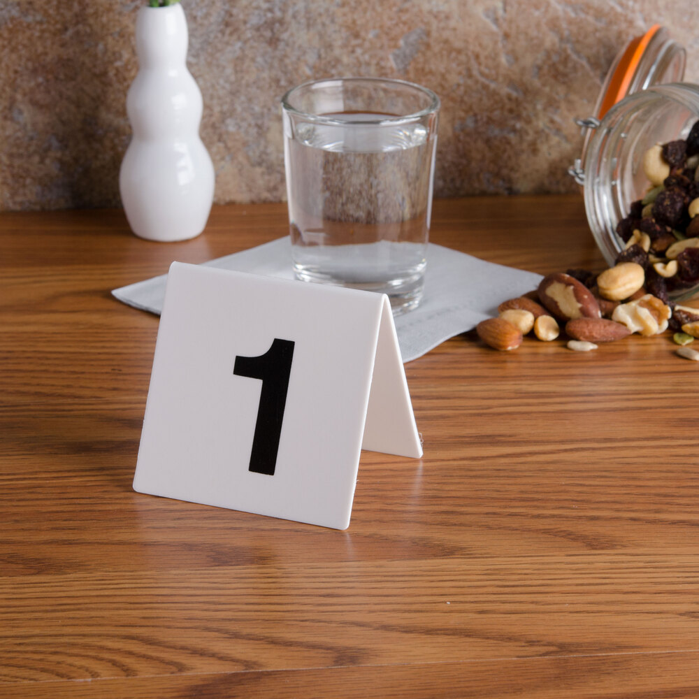 GET NUM-1-25 Numbers 1 Through 25 Table Tent Number