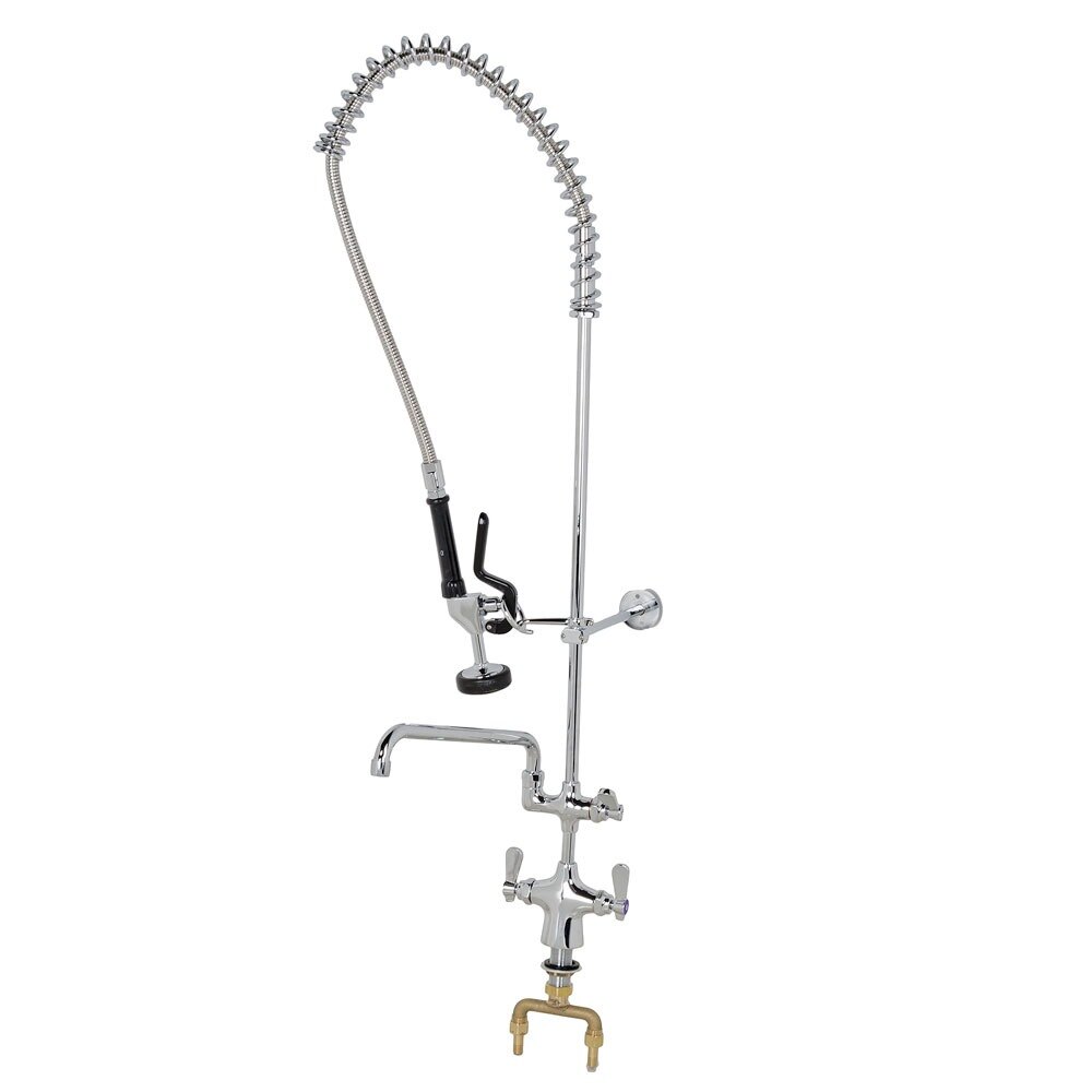 Regency 1.42 GPM Deck Mount Single Hole Pre-Rinse Assembly with 4 ...