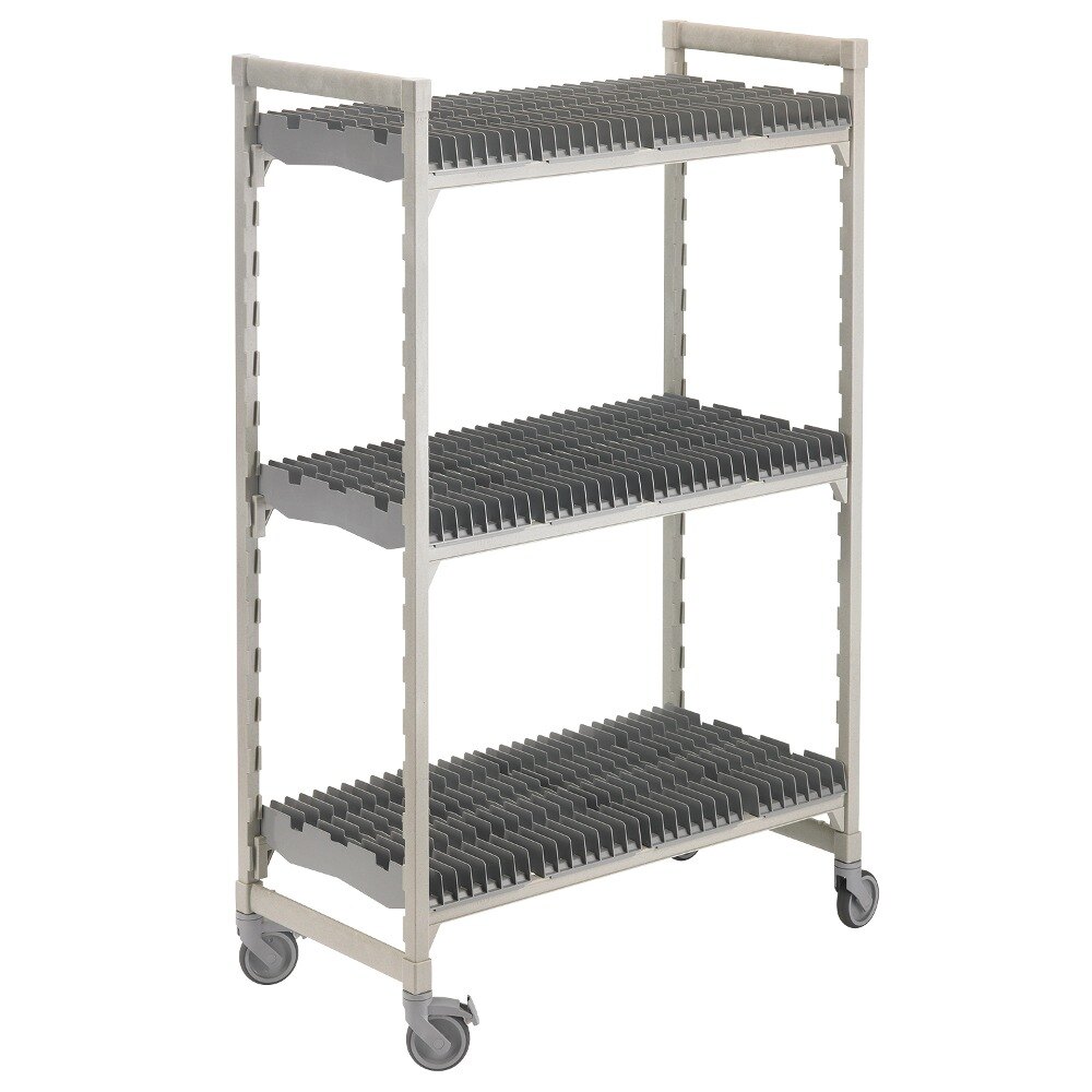 Cambro CPMU246075DRPKG Camshelving® Premium Speckled Gray Drying Rack ...