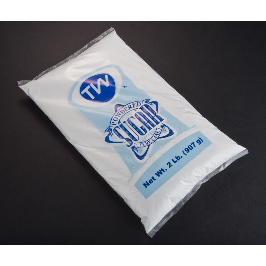 2 lb. Bag 10X Confectioners Sugar - 12 / Case