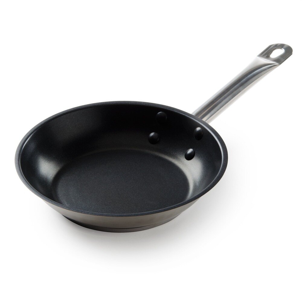 8" Non-Stick Aluminum-Clad Stainless Steel Fry Pan