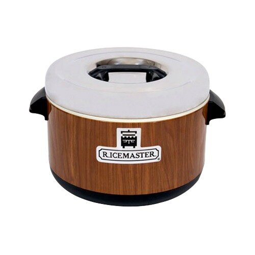 Town 56912W 12 Qt. Sushi Rice Container with Woodgrain Finish