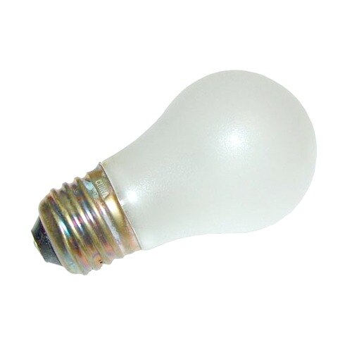 All Points 38-1116 3 1/4" x 2" Shatterproof Light Bulb - 130V, 40W