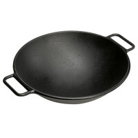 Lodge L9MW 9" Pre-Seasoned Mini Cast Iron Wok