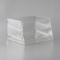 Cal-Mil 921 Classic Stackable Two Tier Acrylic Display Case with Front ...