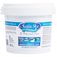 Satin Ice 2 lb. Blue Vanilla Rolled Fondant Icing