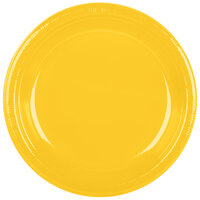 Creative Converting 471021B 9" School Bus Yellow Paper Plate - 24/Pack