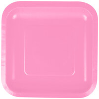 Creative Converting 793042B 7" Candy Pink Paper Plate - 24/Pack