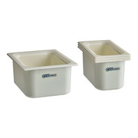 Carlisle CM110003 Coldmaster Full Size Black Cold ABS Plastic Food Pan ...