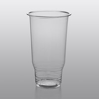 Choice 32 oz. Straight Wall Clear PET Plastic Cold Cup - 50/Pack